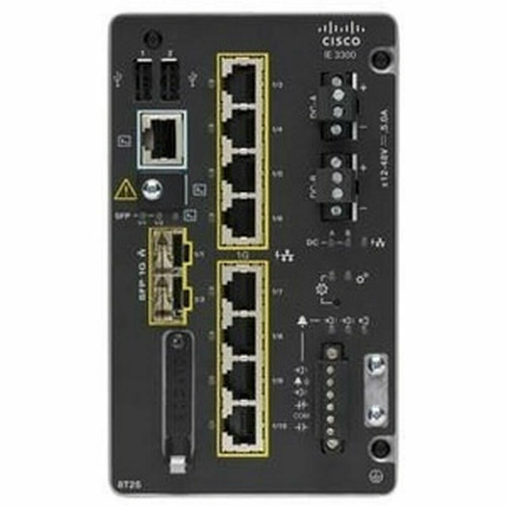 Cisco Catalyst IE-3300-8T2S-A Managed L2 Switch με 10 Θύρες Gigabit ...