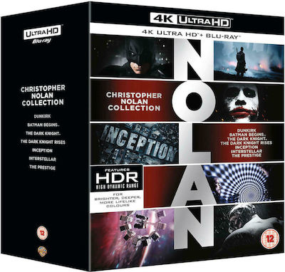 Christopher Nolan Collection - 8 Movies 4K / Blu-Ray | Skroutz.gr
