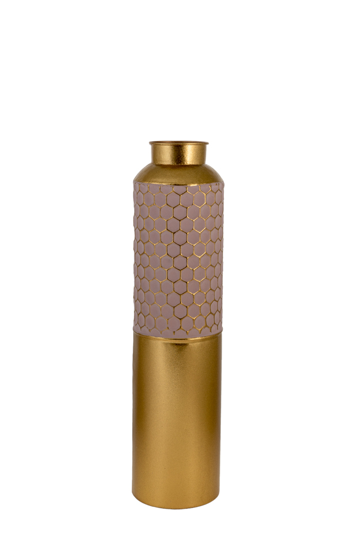 Zen Collection Διακοσμητικό Βάζο Μεταλλικό Χρυσό 21.2.47554 14.5x14 ...