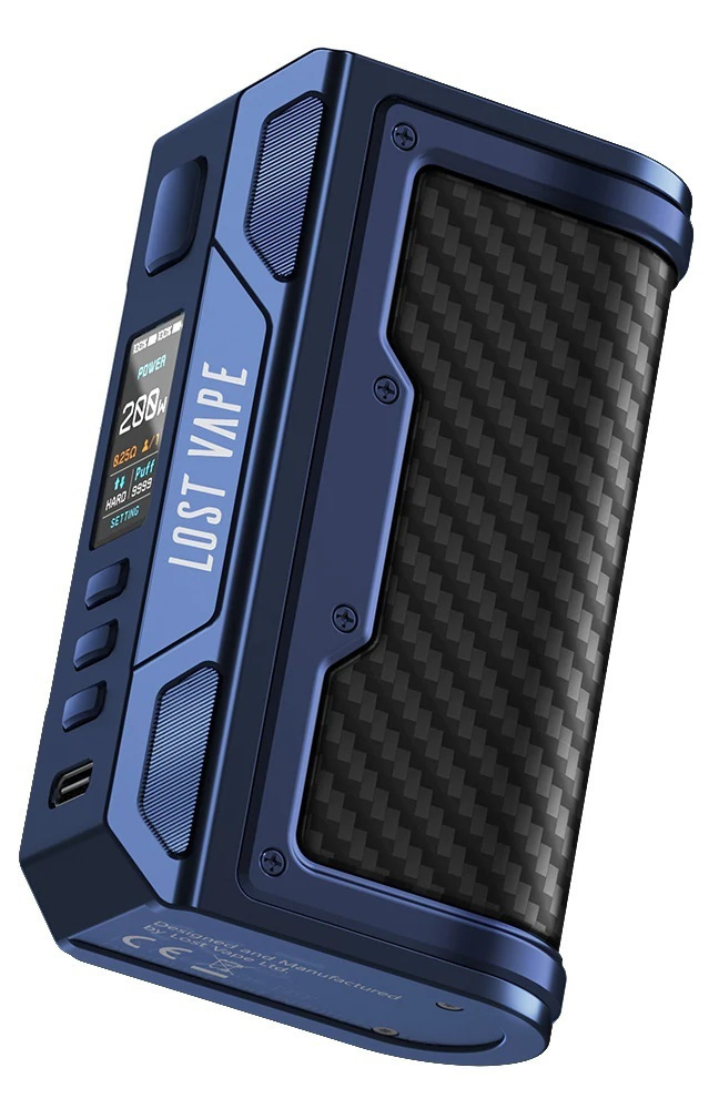 Lost Vape Box Mod Thelema Quest 200W Sierra Blue Carbon Fiber | Skroutz.gr