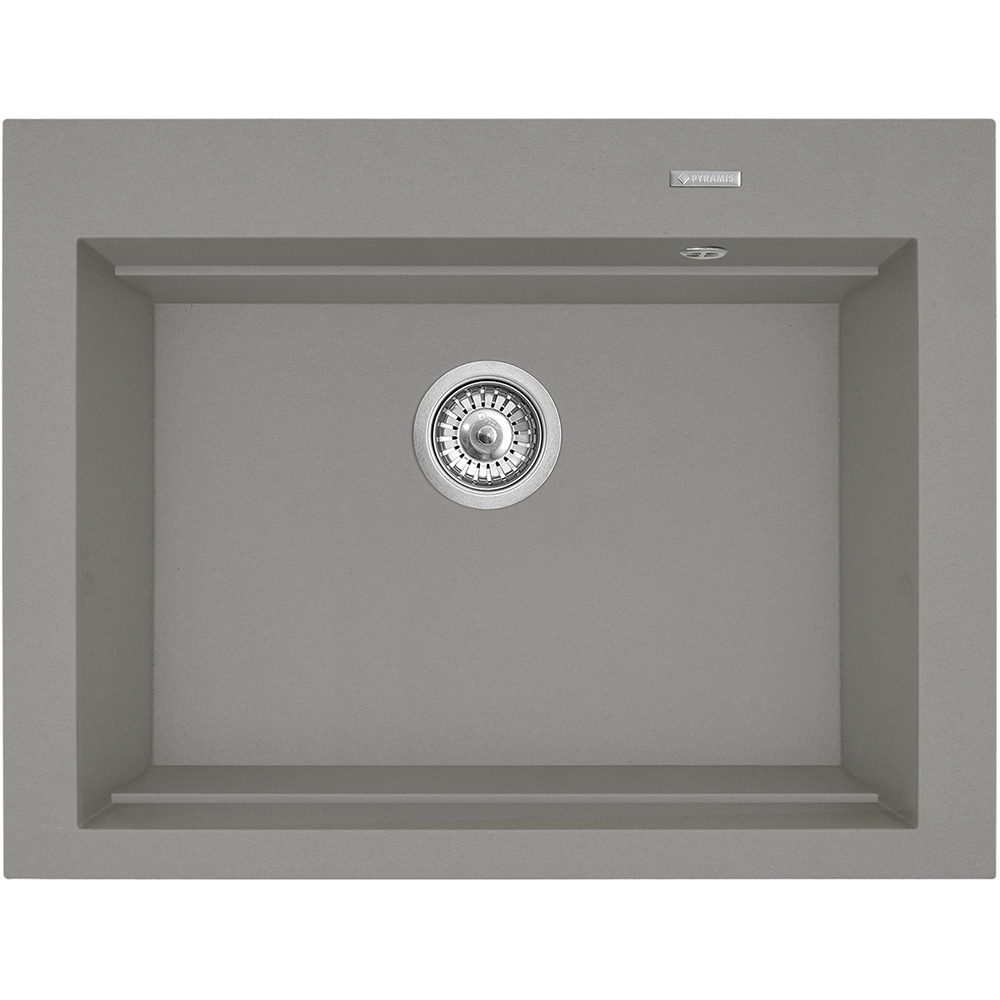 Pyramis Siros 1B Ένθετος Νεροχύτης από Συνθετικό Γρανίτη Μ67xΠ51.5cm ...