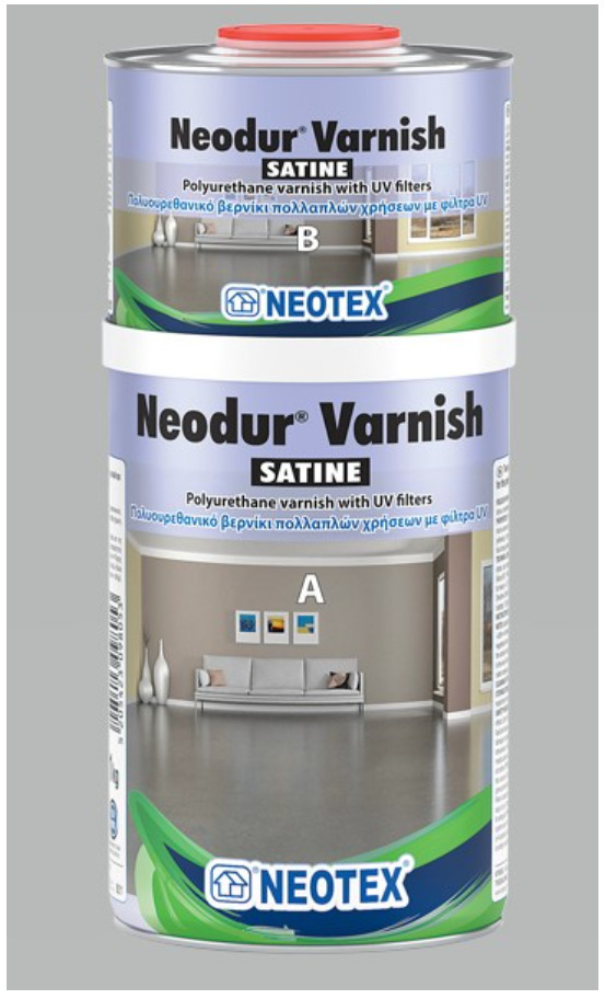 Neotex Neodur Varnish A+B Βερνίκι Εμποτισμού Πολυουρεθάνης Άχρωμο ...