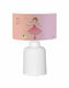 HomeMarkt Παιδικό Φωτιστικό Πορτατίφ Ballerina Ροζ 24x24x32εκ. HM7577 ...