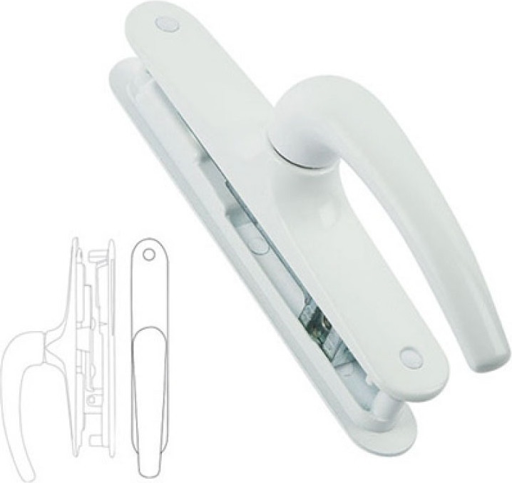 Σπανιολέτα Παραθύρου με Πλάκα Λευκή 010.000923 | Skroutz.gr