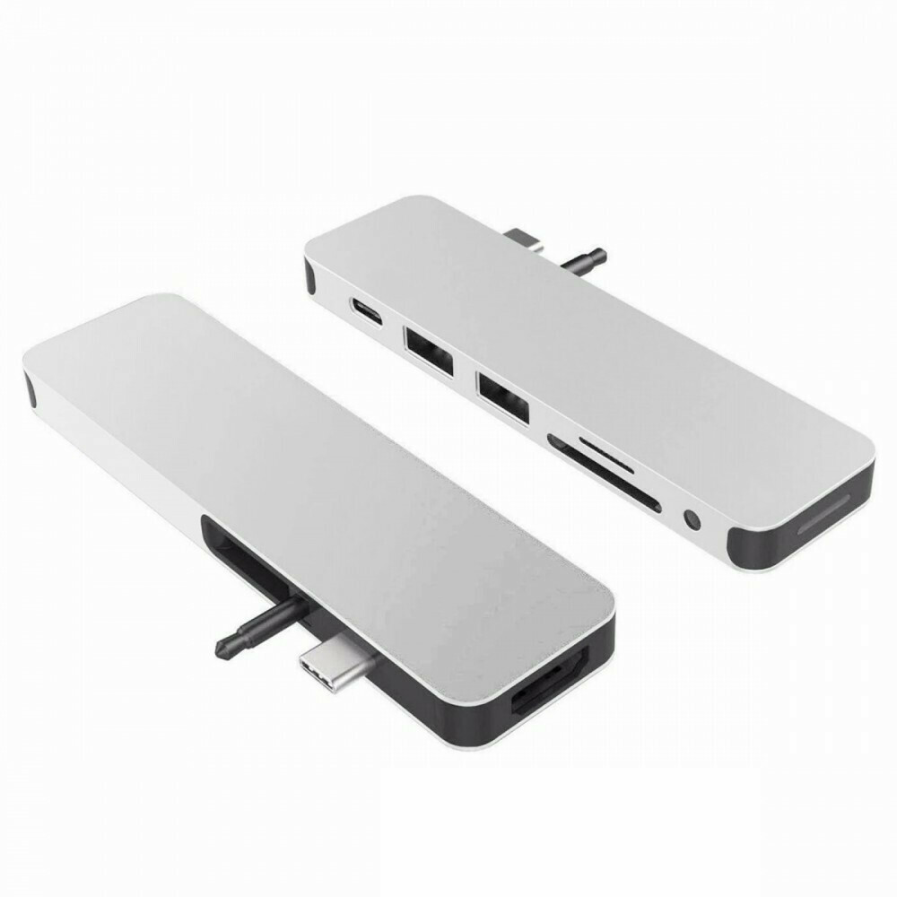 Hyper HyperDrive SOLO 7-in-1 USB-C Docking Station με HDMI 4K Ασημί ...