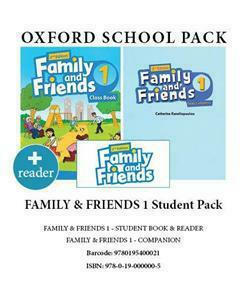 Family and Friends 1 Student's Pack Oxford School Pack, Student's Book ...