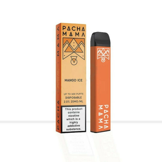 Pacha Mama Mango Ice Disposable Pod Kit 2ml με Ενσωματωμένη Μπαταρία ...