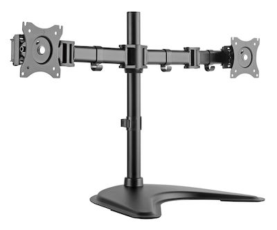 iTech Mount Επιτραπέζια Βάση για 2 Οθόνες έως 27" με Βραχίονα (MBS-12M ...