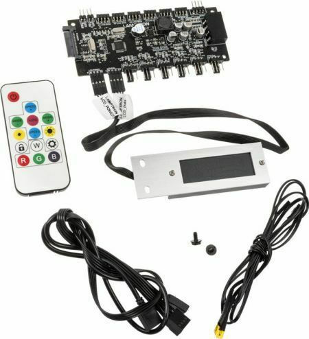 Lamptron TC20 Sync Edition PCI RGB Fan and LED Controller Silver ...