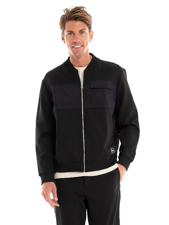 Hugo Boss Skiles 66 Ανδρικό Μπουφάν Bomber Μαύρο 50486266-001 | Skroutz.gr