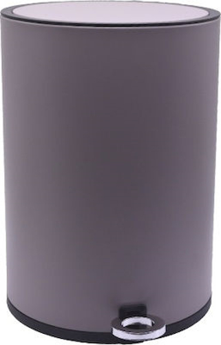 Cyclops Fossil Πλαστικό Καλαθάκι Μπάνιου Soft Close 6lt Καφέ | Skroutz.gr