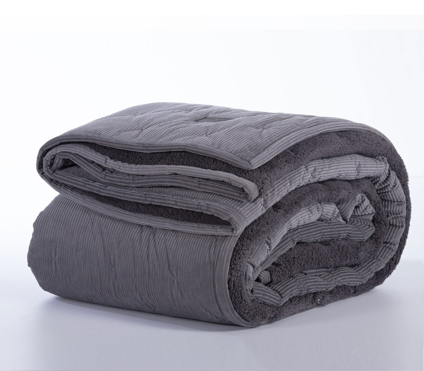 Nef-Nef Kotler Κουβερλί King Size από Πολυεστέρα 23 Anthracite ...