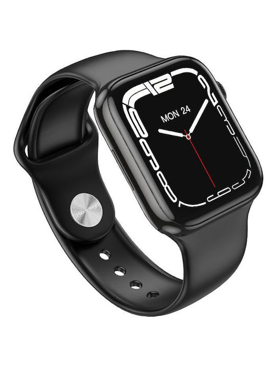 Borofone BD1 Sports Smartwatch με Παλμογράφο (Μαύρο) | Skroutz.gr