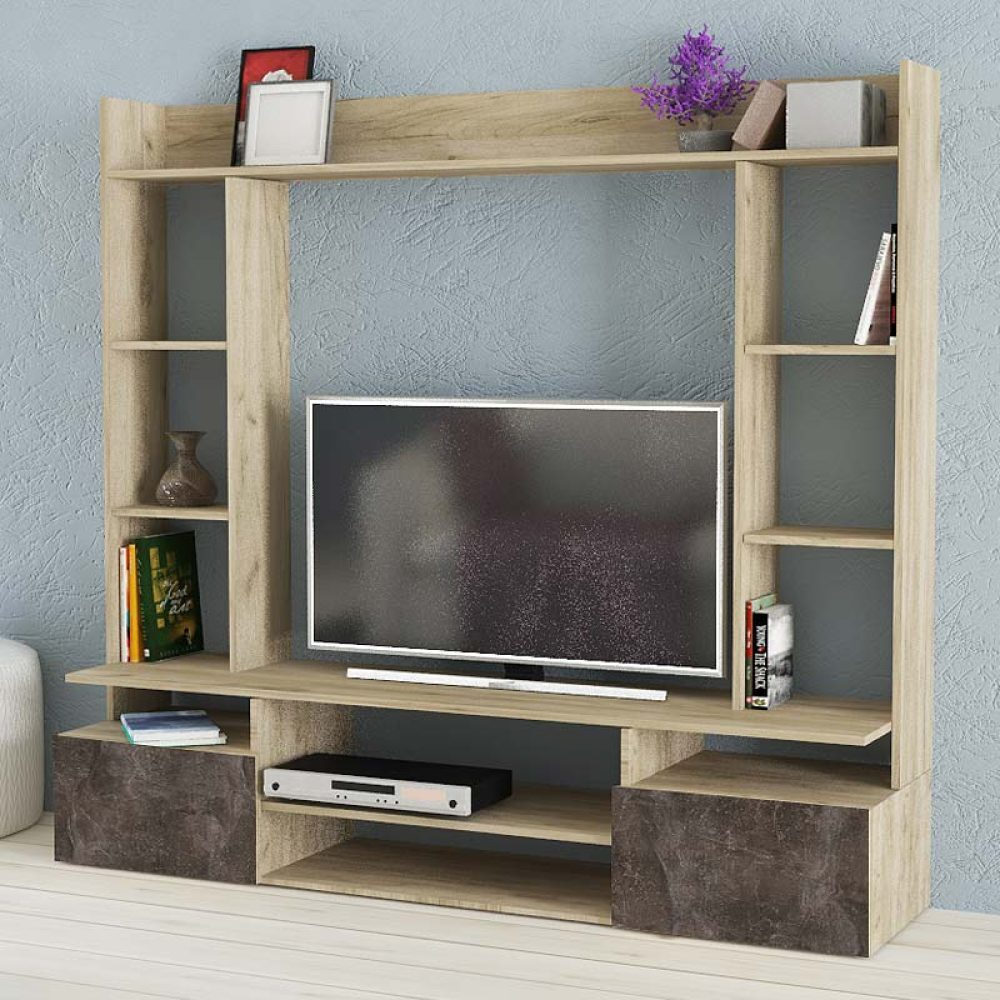 Σύνθετο Σαλονιού Marnie Μ165xΒ42xΥ152εκ. GP035-0012,1 | Skroutz.gr