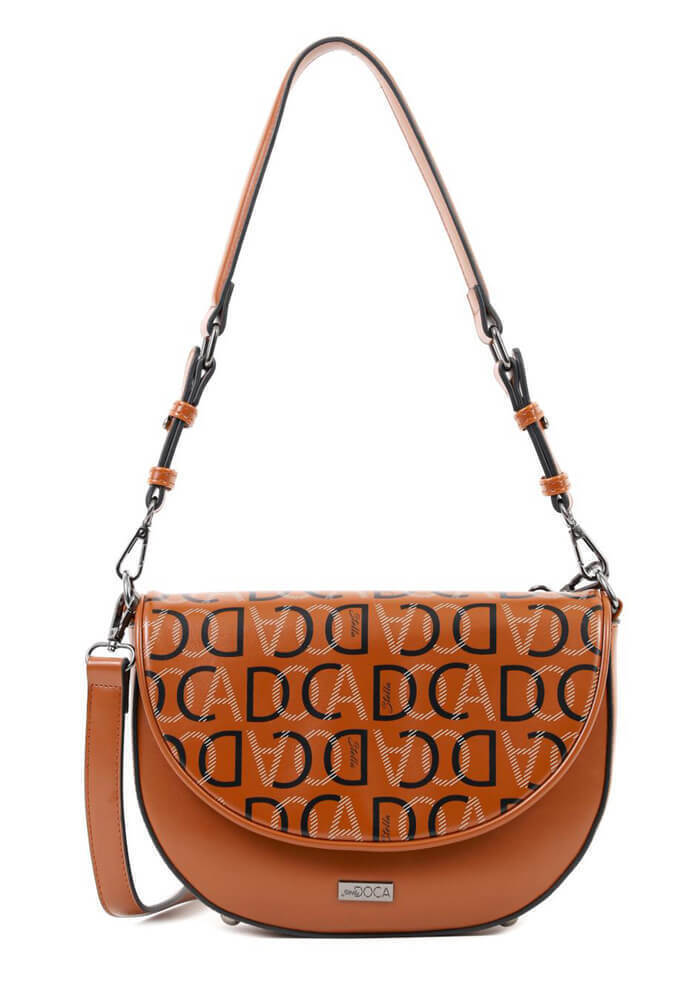Doca Γυναικεία Flap Bag Χιαστί Ταμπά 18904 | Skroutz.gr