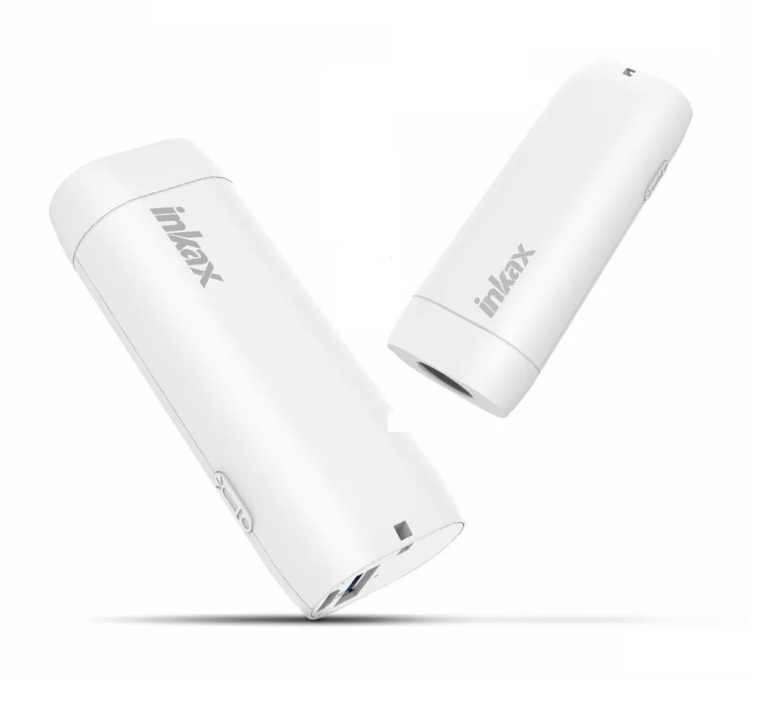 Inkax PV-06 Power Bank 2500mAh με Θύρα USB-A Λευκό | Skroutz.gr