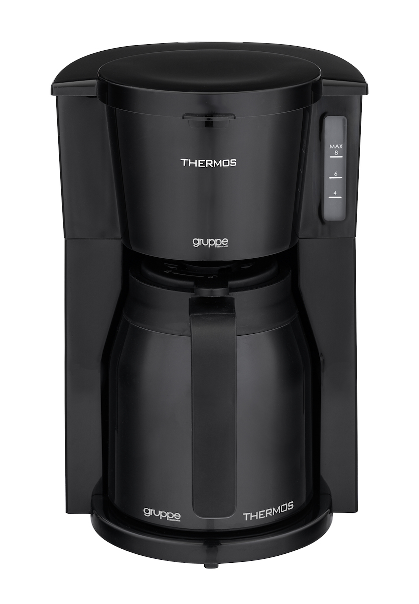 Gruppe CM1180AB-GS Καφετιέρα Φίλτρου 900W Black | Skroutz.gr