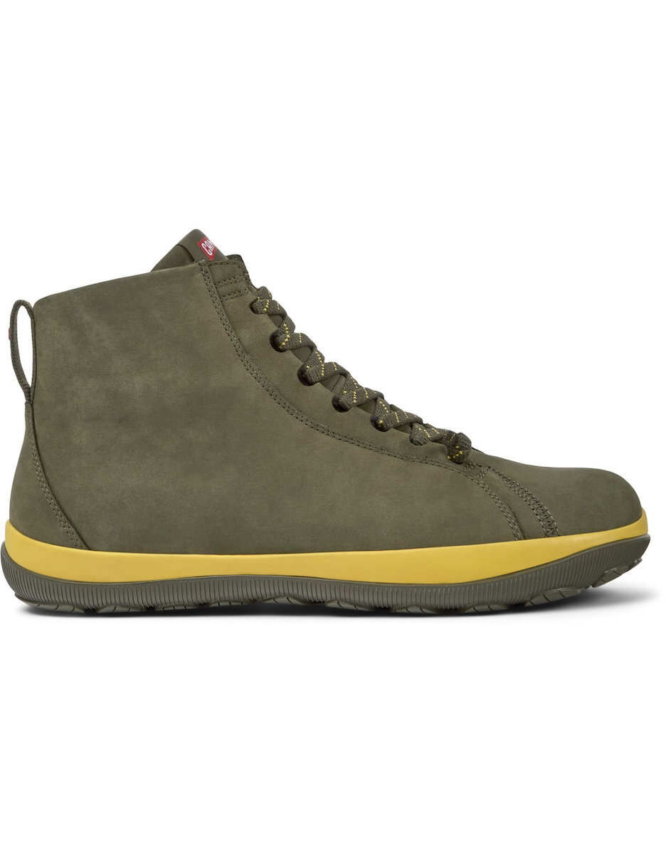 Camper Peu Pista GM Δερμάτινα Χακί Ανδρικά Μποτάκια K300287-019 ...