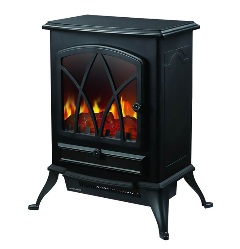 Termomax TF255 Επιδαπέδιο Ηλεκτρικό Τζάκι 2000W 39x54cm Μαύρο | Skroutz.gr