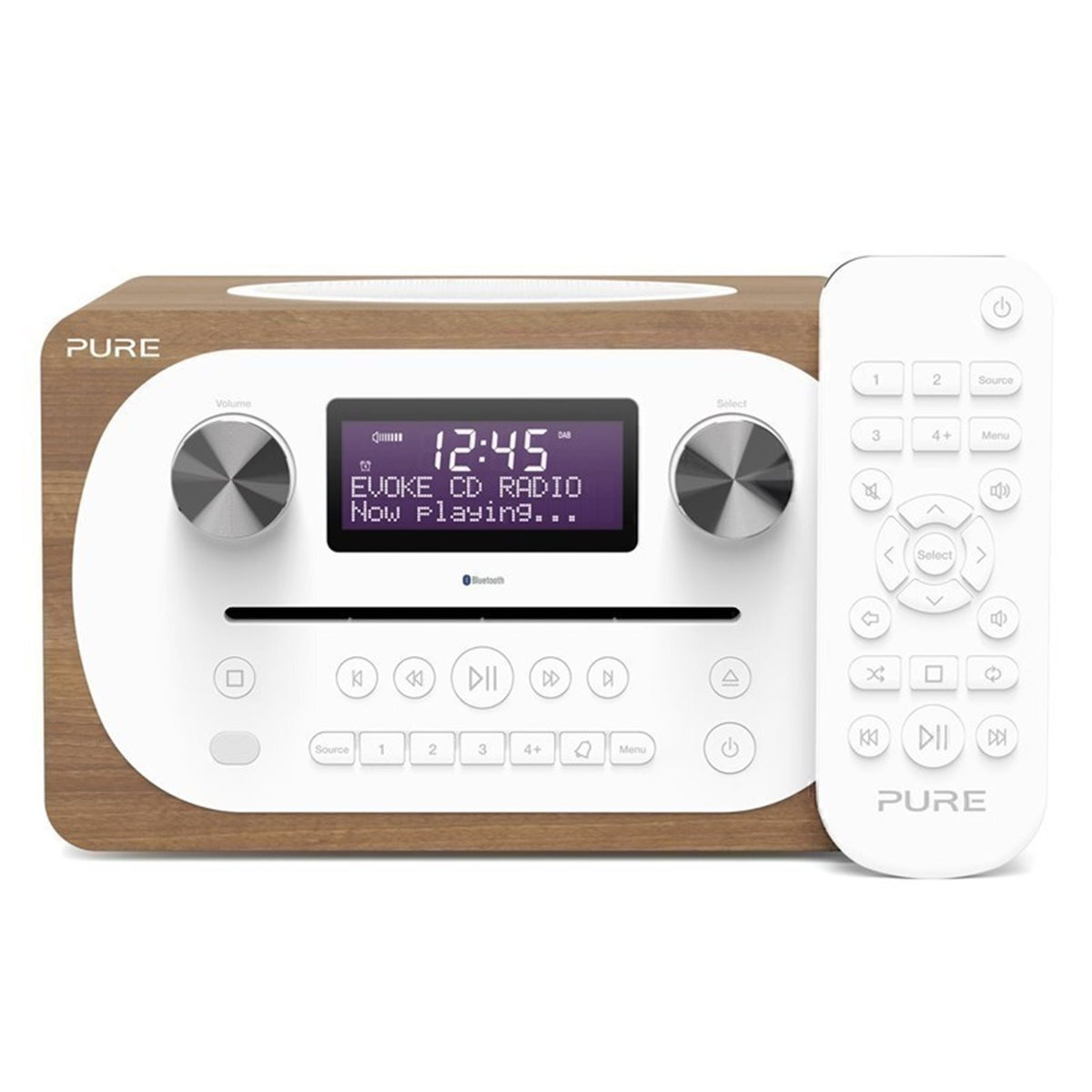 Pure Ηχοσύστημα 1.0 Evoke C-D4 BT 10W με CD / Digital Media Player και ...