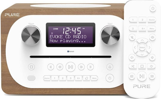Pure Ηχοσύστημα 1.0 Evoke C-D4 BT 10W με CD / Digital Media Player και ...