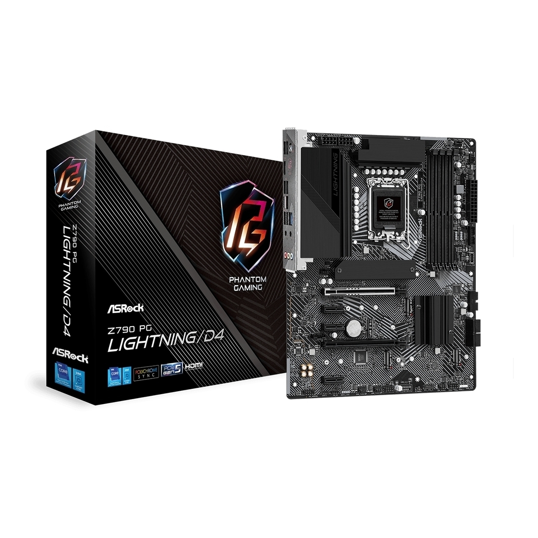 ASRock Z790 Phantom Gaming Lightning D4 Motherboard ATX με Intel 1700 ...