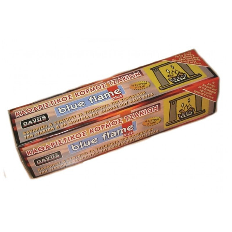 Davos Chemicals Blue Flame Plus D-13 Καθαριστικός Κορμός για Καμινάδα ...