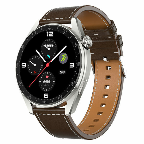 Bakeey SK13 45mm Smartwatch με Παλμογράφο (Καφέ) | Skroutz.gr