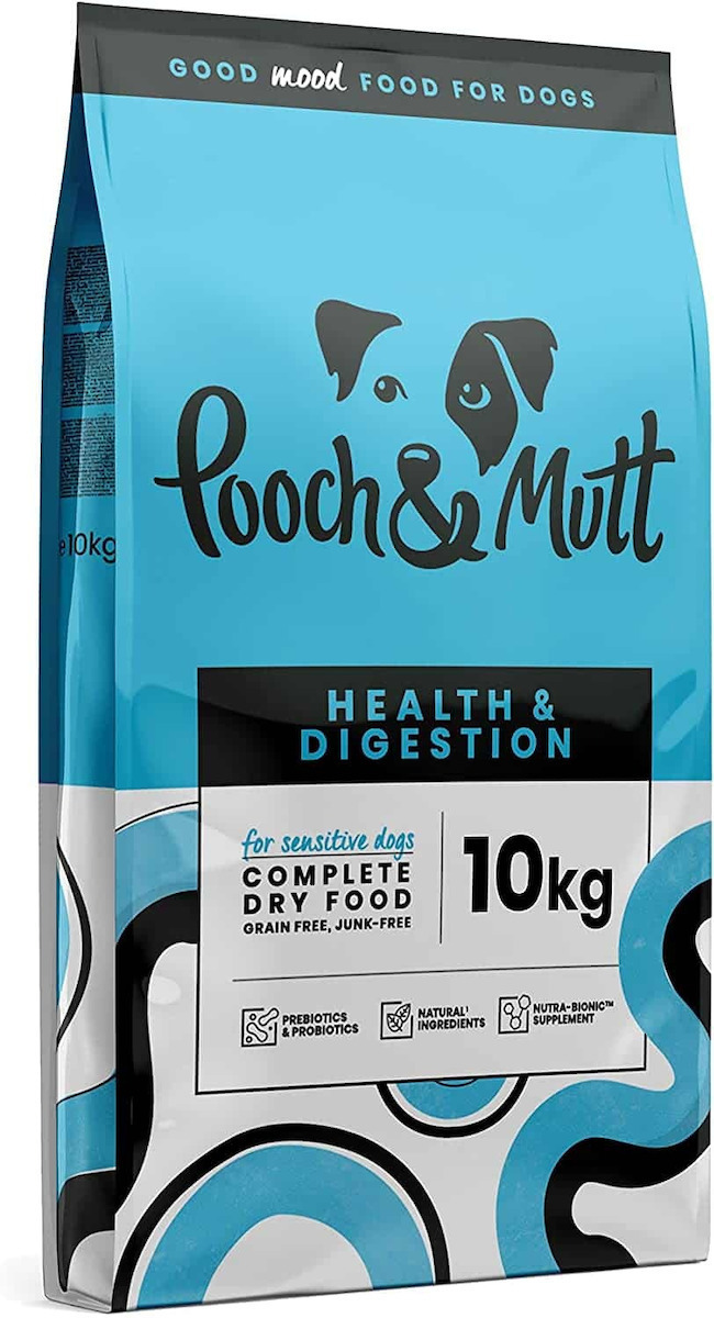 Pooch & Mutt Health & Digestion 10kg Ξηρά Τροφή χωρίς Σιτηρά για ...