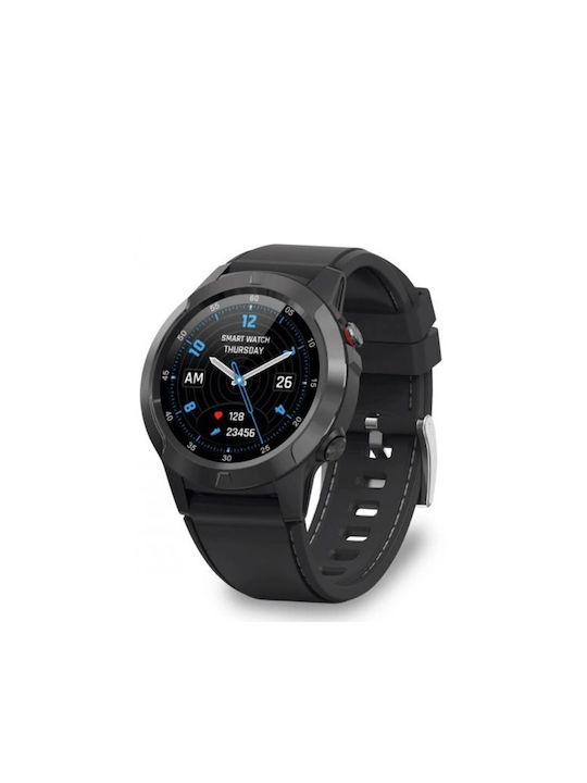 Fontastic FontaFit 600CH Smartwatch με Παλμογράφο (Μαύρο) | Skroutz.gr