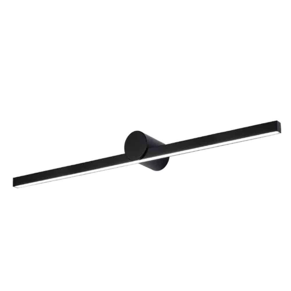 Zambelis Lights Μοντέρνο Φωτιστικό Τοίχου με Ενσωματωμένο LED σε Μαύρο ...