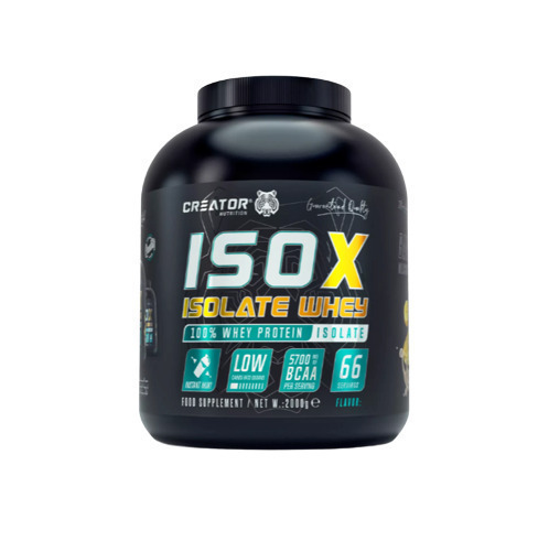 Creator IsoX Whey Πρωτεΐνη Ορού Γάλακτος με Γεύση Vanilla Ice Cream 2kg ...