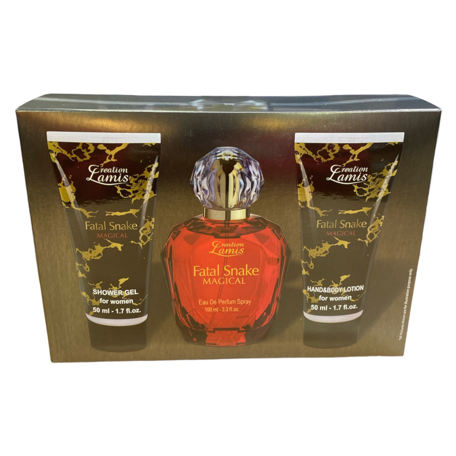 Creation Lamis Fatal Snake Magical Γυναικείο Σετ με Body Lotion 3τμχ ...