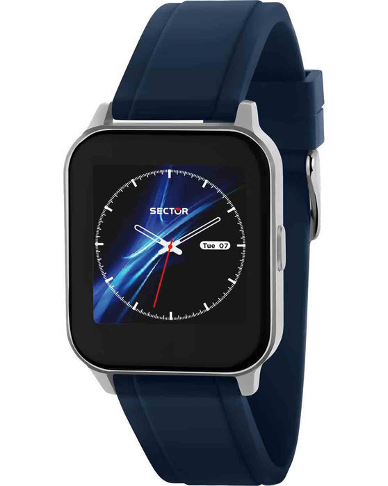 Sector S05 Aluminium Smartwatch with Heart Rate Monitor (Blue) | Skroutz.cy