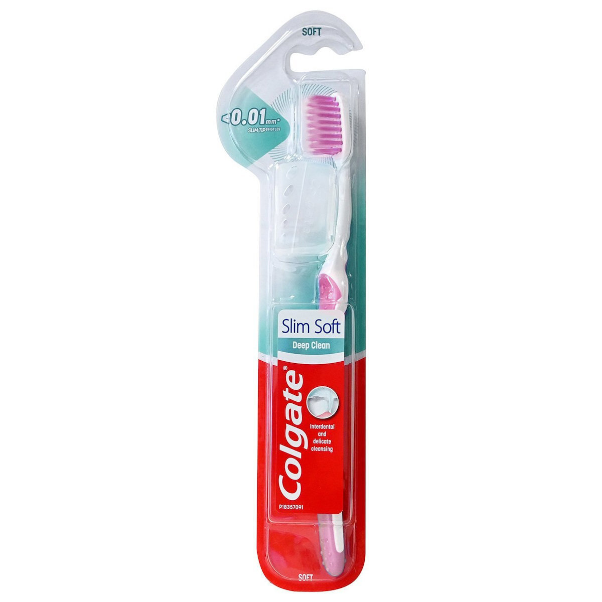 Colgate Slim Soft Deep Clean Soft Ροζ 1τμχ | Skroutz.gr