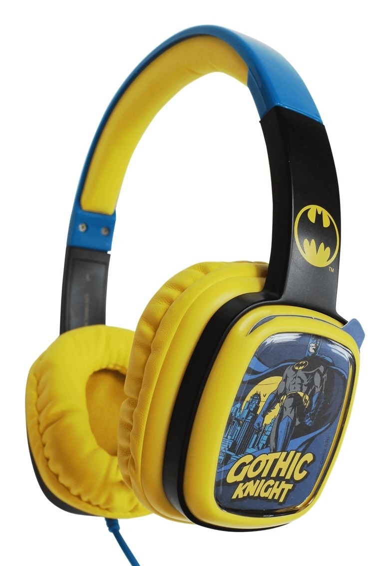 Lazerbuilt Batman Flip 'N Switch Ενσύρματα Παιδικά Over Ear Ακουστικά ...