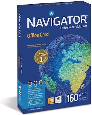 Navigator Office Card Χαρτί Εκτύπωσης A3 160gr/m² 5x250 φύλλα | Skroutz.gr