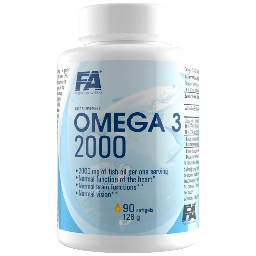 Fa Nutrition Omega 3 Ιχθυέλαιο 2000mg 90 μαλακές κάψουλες | Skroutz.gr