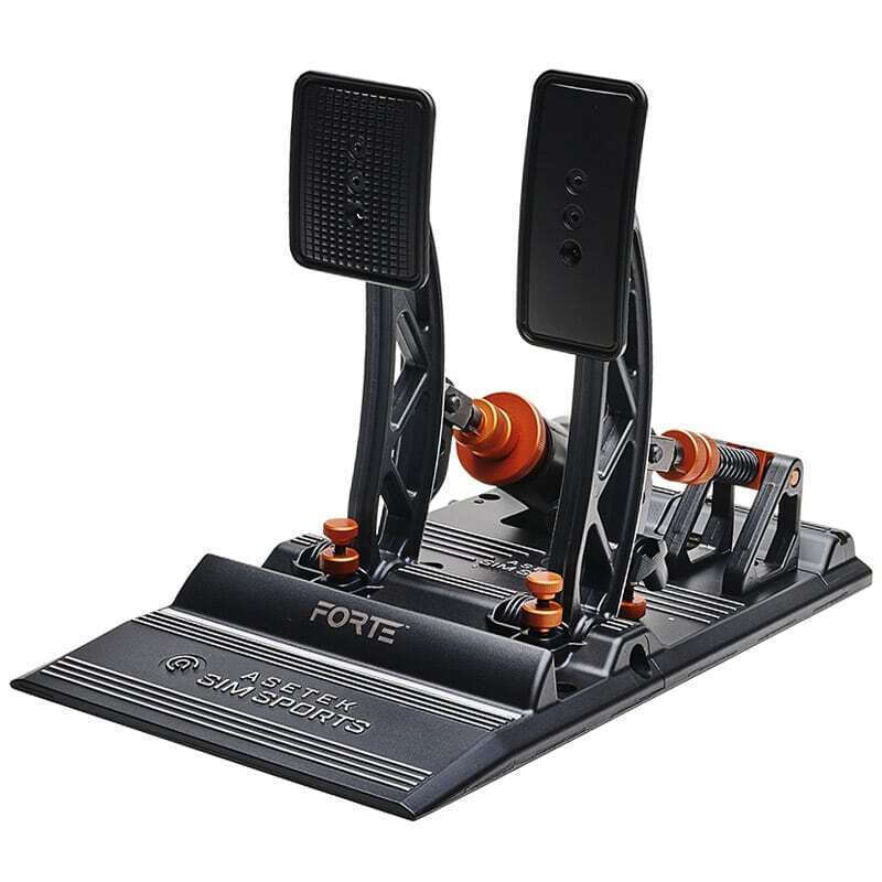 Asetek Simsports Forte Sim Racing Throttle and Brake for Sim Racing ...