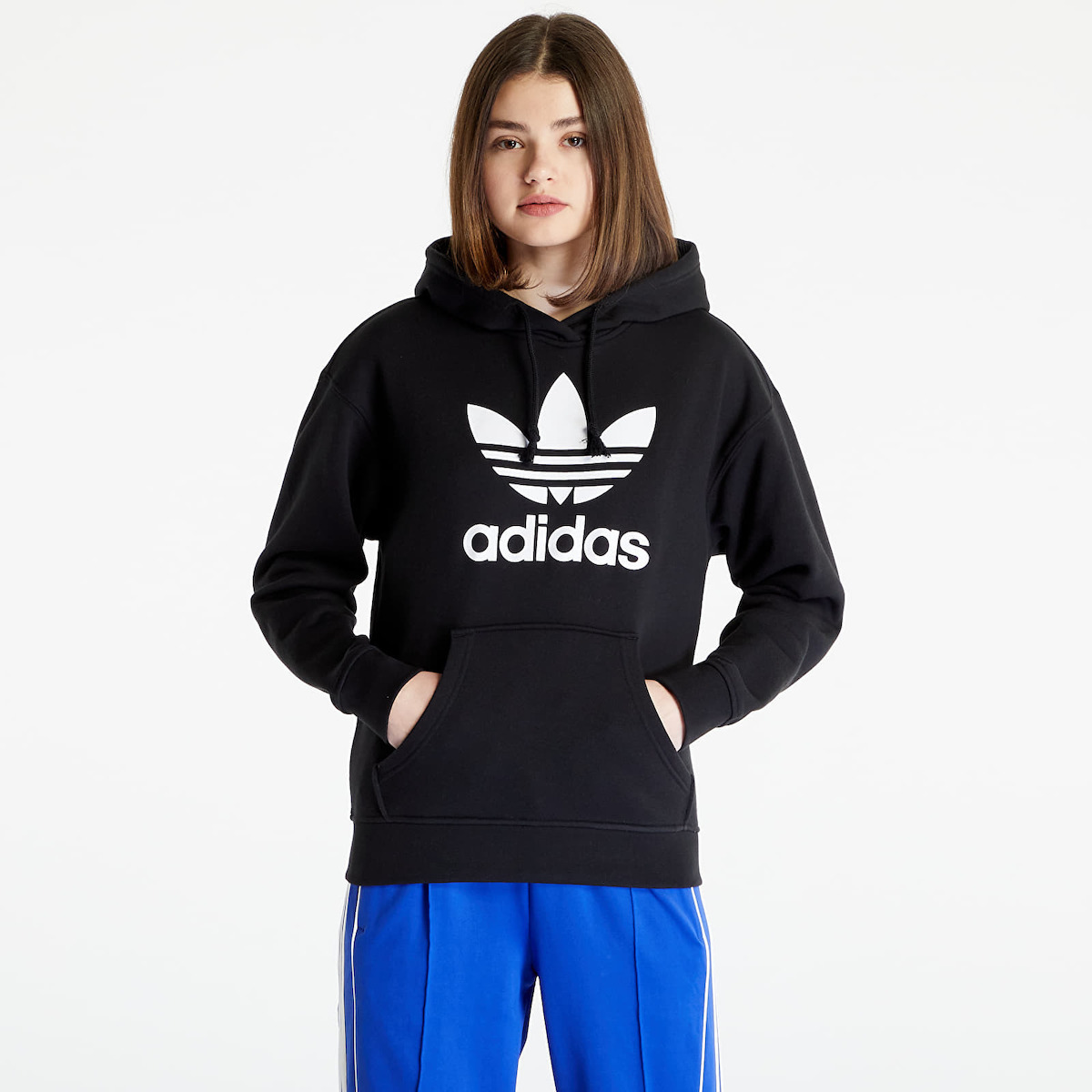 Adidas Γυναικείο Φούτερ με Κουκούλα Μαύρο IB7432 | Skroutz.gr