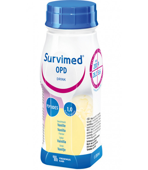 Fresenius Kabi Survimed OPD Ειδικό Συμπλήρωμα Διατροφής 800ml Βανίλια ...