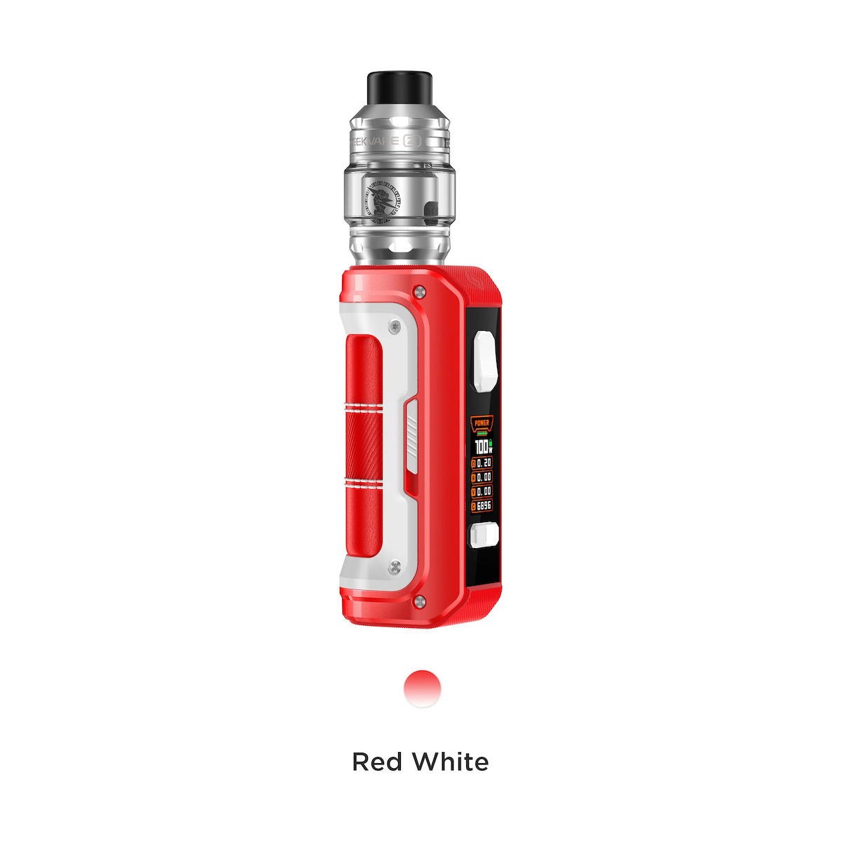 Geek Vape Aegis Max 100 Max2 Red & White Box Mod Kit 5.5ml | Skroutz.gr