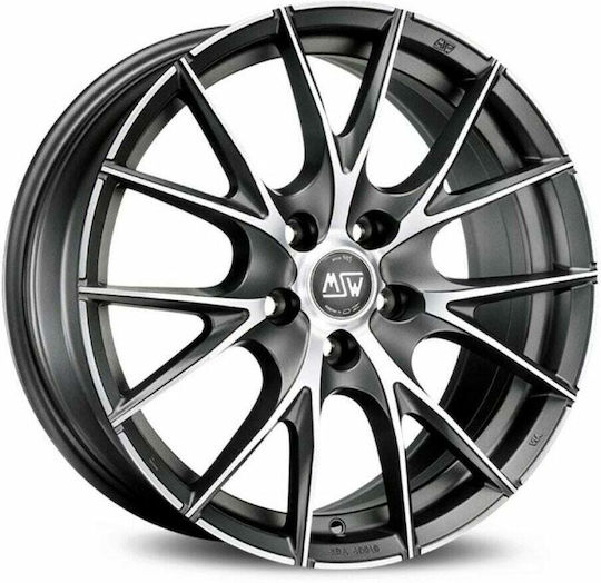 MSW Wheels Ζάντες Αλουμινίου Αυτοκινήτου 19"x9" Ασημί | Skroutz.gr
