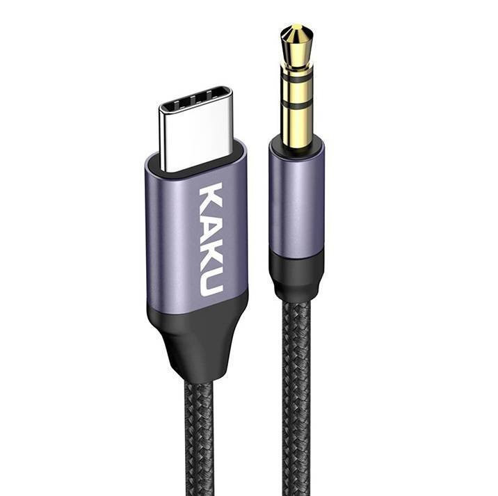 Kakusiga KSC-427 USB 2.0 Cable USB-C male - 3.5mm male Μαύρο 1m ...