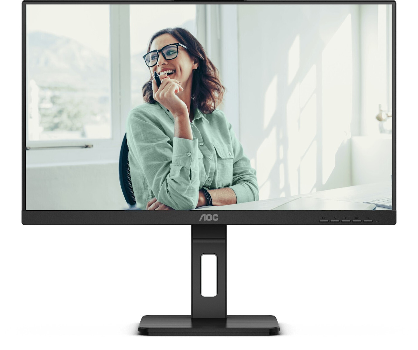 AOC 24P3CV IPS Monitor 23.8" FHD 1920x1080 με Χρόνο Απόκρισης 4ms GTG ...