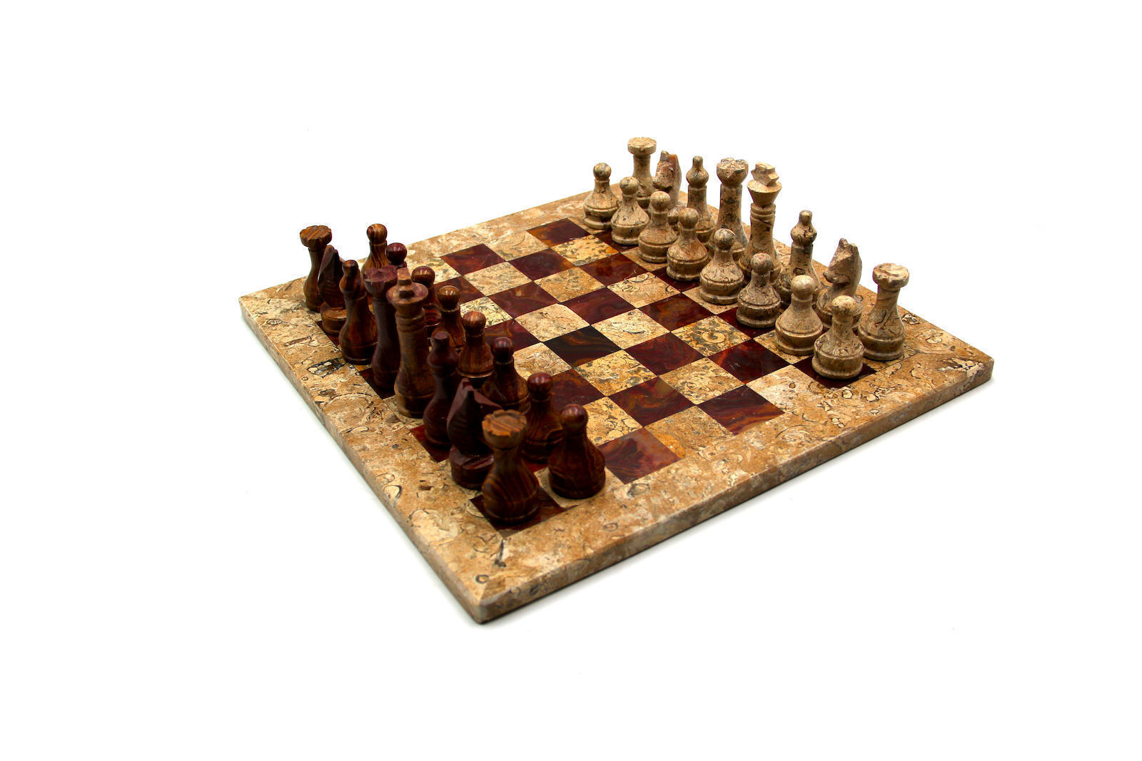 Σκάκι με Πιόνια 30x30cm | Skroutz.gr
