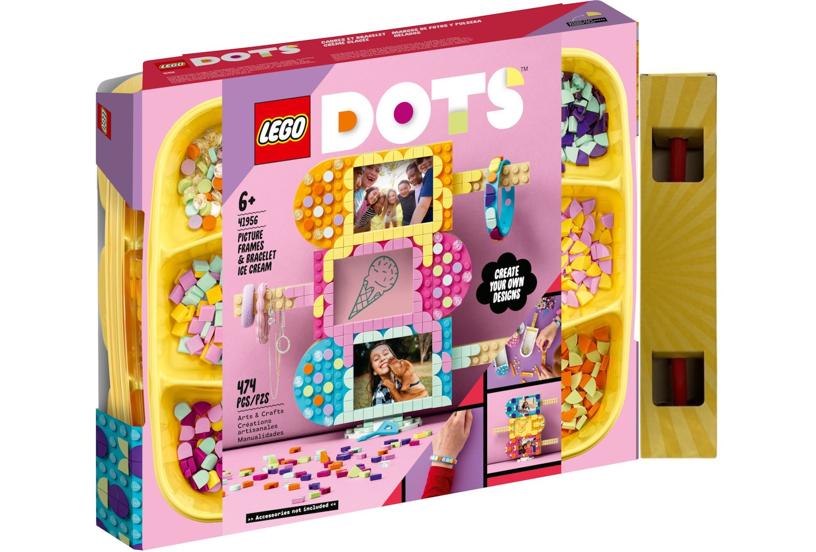 Παιχνιδολαμπάδα Dots - Ice Cream & Picture Frames 41956 για 6+ Ετών ...