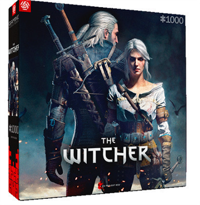 Puzzle The Witcher: Geralt & Ciri 2D 1000 Κομμάτια 90413 | Skroutz.gr