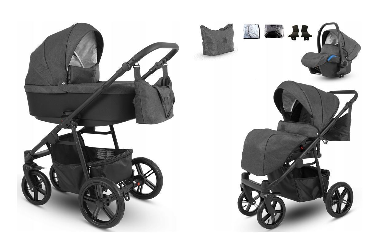 Camarelo Πολυκαρότσι Picco 3 in 1 PC3 Γκρι | Skroutz.gr