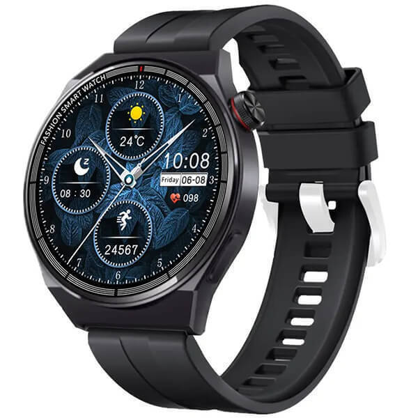 Microwear Gt3 Max 46mm Smartwatch με Παλμογράφο (Μαύρο) | Skroutz.gr
